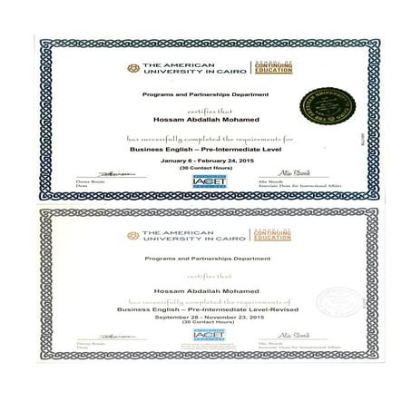 AUC Pre-Intermediate English Course_1 | PDF