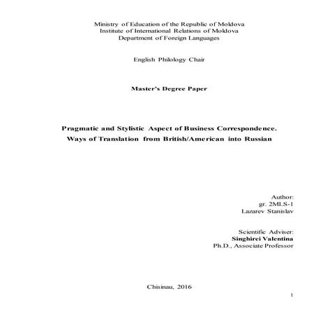 Master's Thesis | DOCX