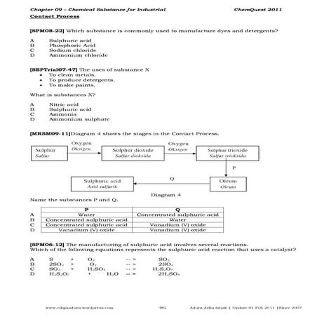 ChemQuest 2011-C09 | PDF