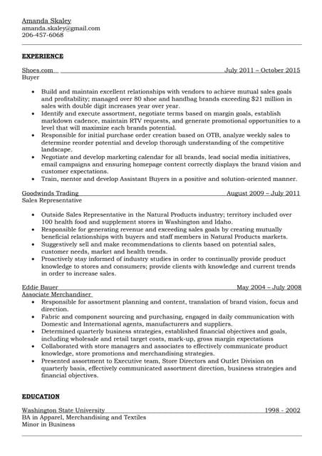 RESUME_STUTIx | DOCX | Sales | Business