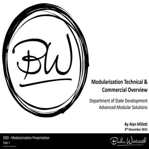 Modularization Technical Overview - DSD 20151209 | PDF