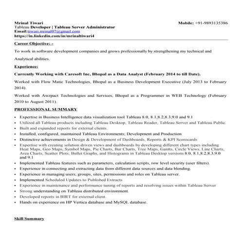 Resume_Mrinal | PDF