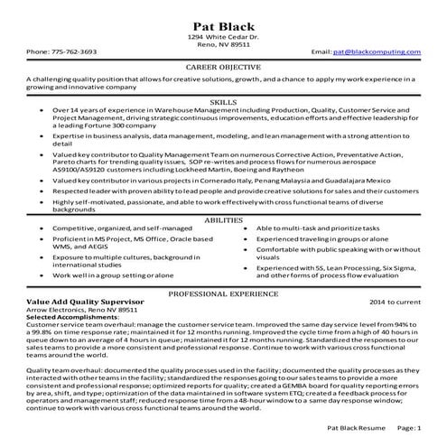 Stephen Michael Lappin Resume | DOCX