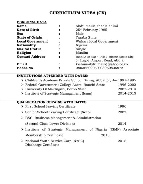Shehroz CV | DOCX | Religion & Spirituality