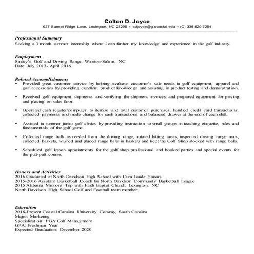 Sam McDermott Resume 2015 | DOCX