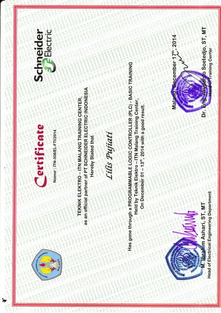 Certivicate Perguruan Tinggi | PDF