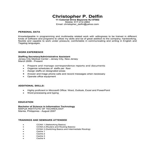 Resume nuttasiri | DOC