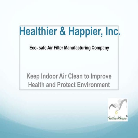eco-safe air filter | PPTX