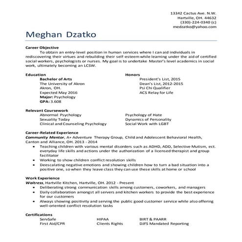 resume 2015 | DOCX
