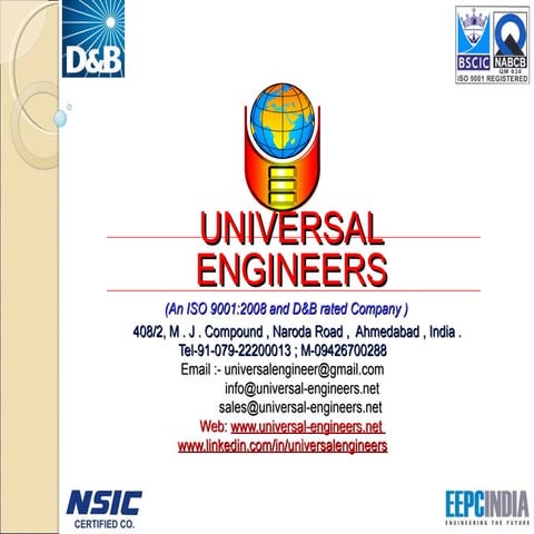 Universal Engineers Presentation | PPT