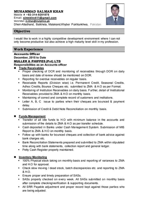 Rasheed Ahmed CV | PDF
