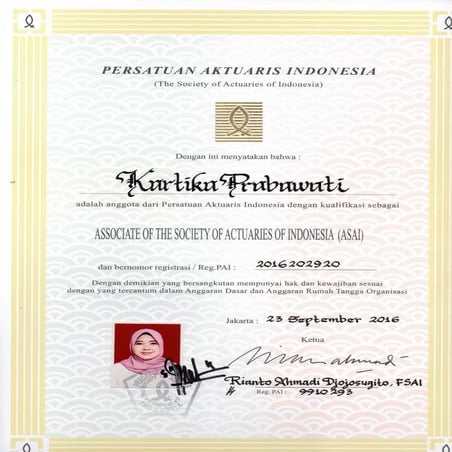 Sertifikasi ASAI | PDF