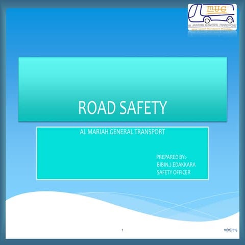 road safety ppt | PDF