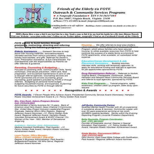 FOTE_Flyer_2014 | PDF