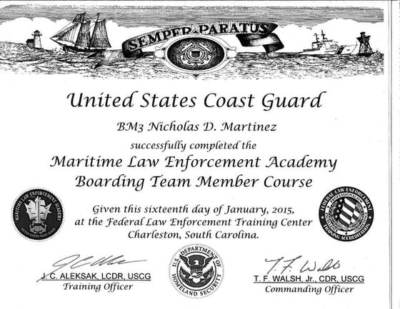 USCG LEADERSHIP AND MANAGEMENT SCHOOL CERT | PDF