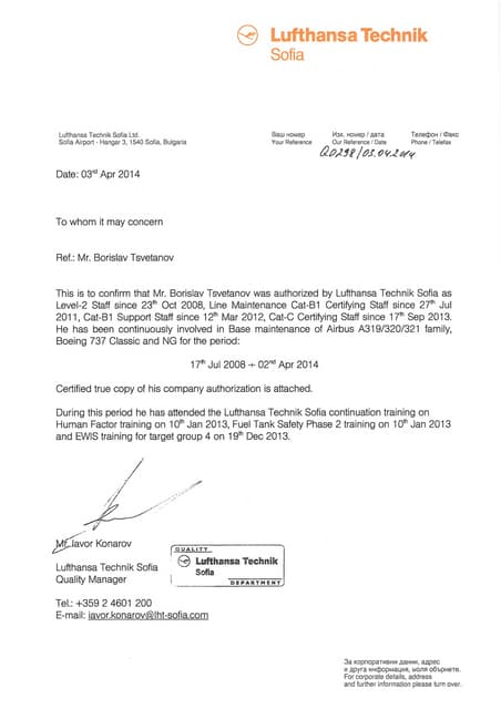 FL Technics recency letter | PDF