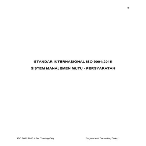 C1 sistem-manajemen-mutu iso-9001_2015 | PDF