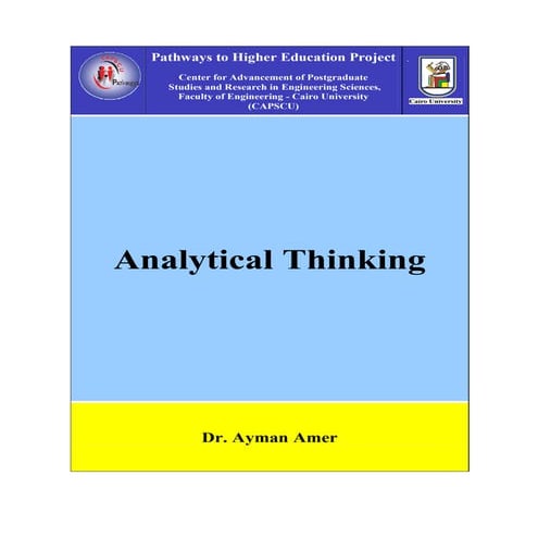 C10 1 Analytical Thinking | PDF