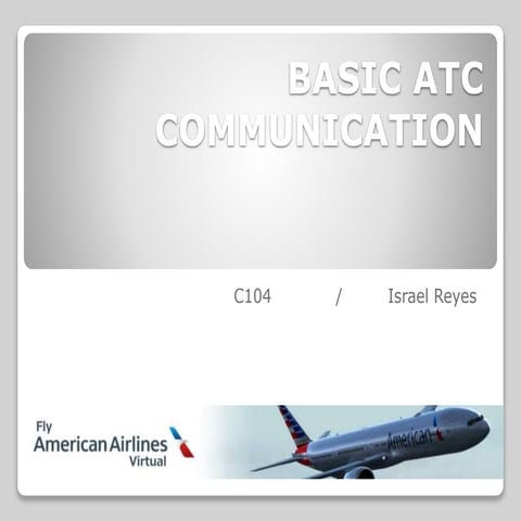 C104 atc communication | PPSX