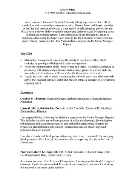 Resume 25 | PDF