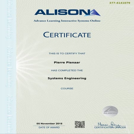 Systems Engineering (1) | PDF