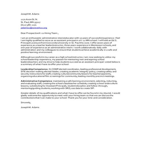 AP letter of interest | DOCX