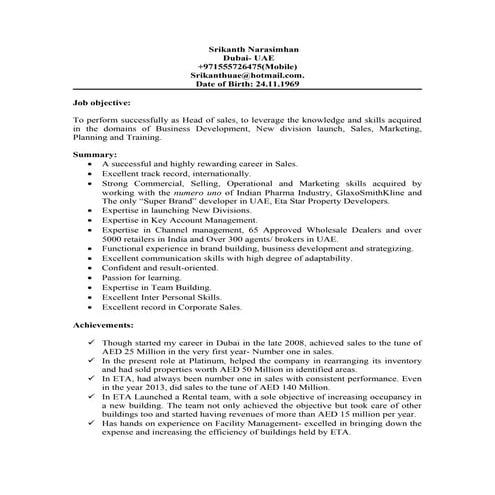 Murari Resume | DOCX