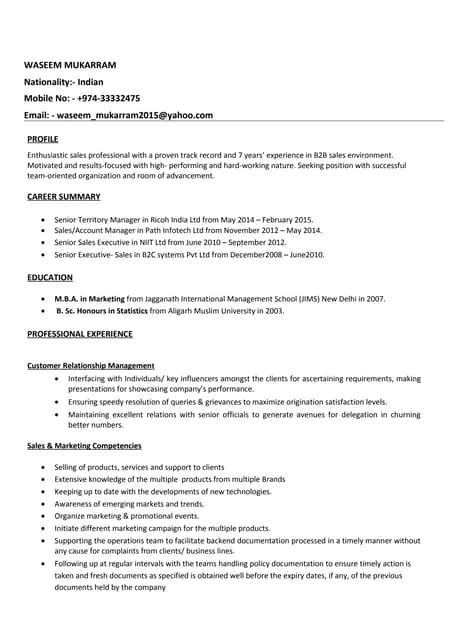 Xandra Solmoro CV | DOCX | Business Administration | Business