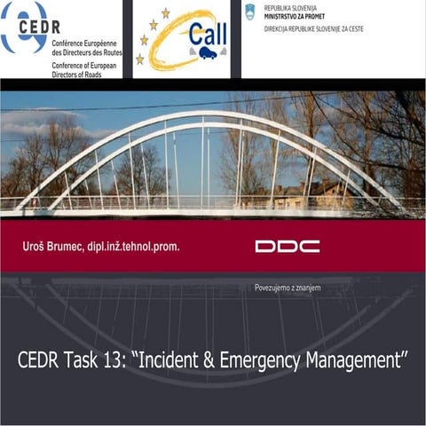 predstavitev CEDR in eCall (končno poročilo) | PDF
