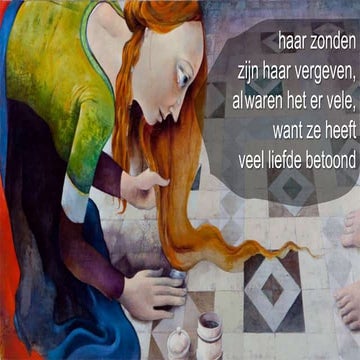 Voeten door tranen gewassen (viering rond woord en brood (11de zondag C) | PPT