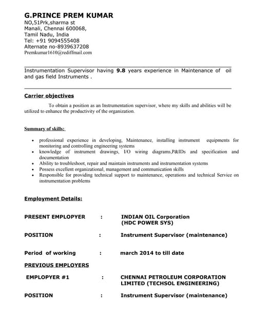 harpreet singh resume with updated experience | PDF | Business ...