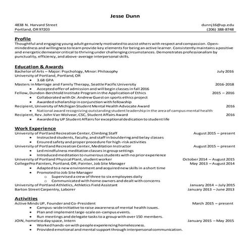 General Resume | PDF