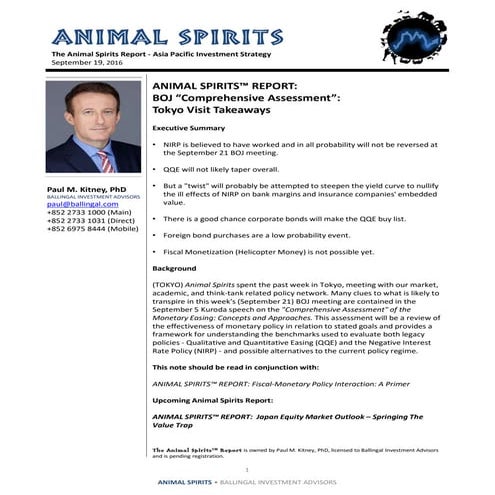 BOJ_Policy | PDF | Interest Rates | Economy