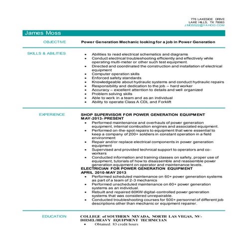 Jake resume | DOCX
