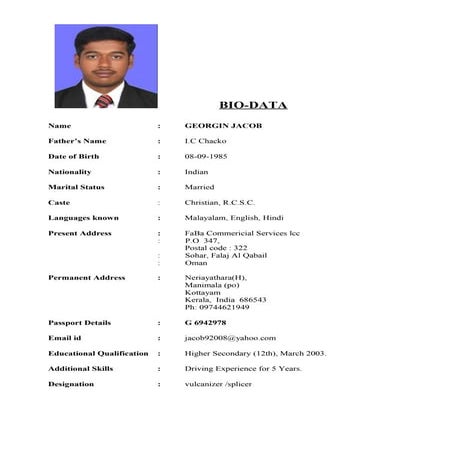 English cv | PDF