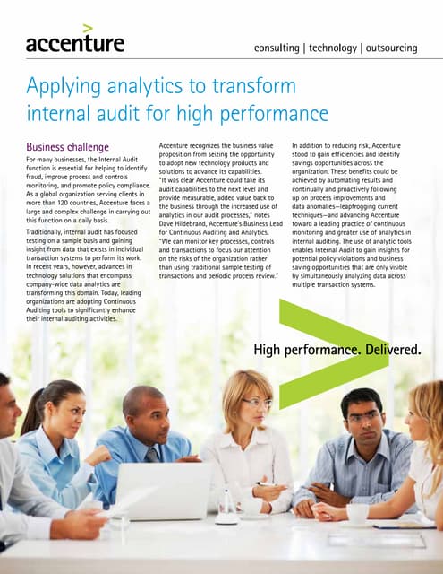 Strategic Supplier Management for Cognitive Outsourcing | PDF