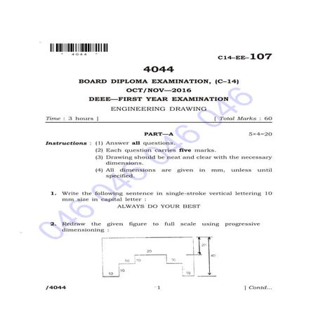 C14 ee-107-engg drawing | PDF