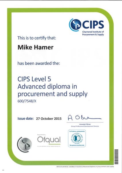 CIPS Level 4 Diploma in Procurement & Supply | PDF CIPS Level 4 Diploma in Procurement & Supply | PDF