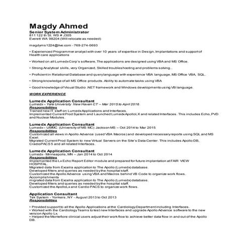 Magdy VBA Resume 2016 | DOCX