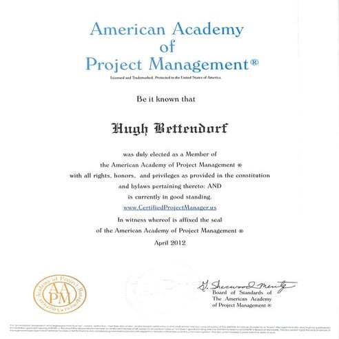 CIPM_Cert_Apr2012 | PDF