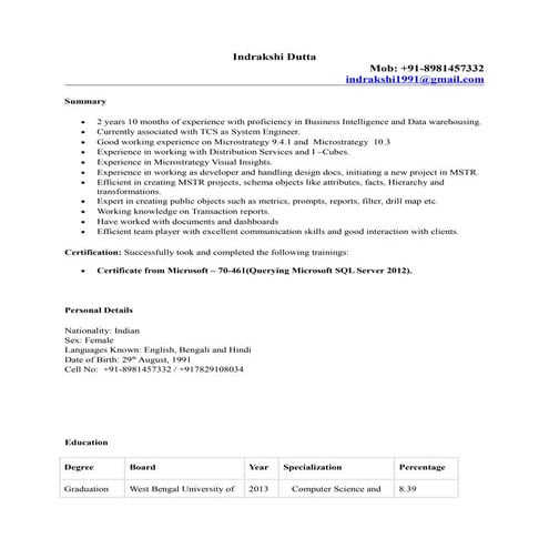 Indrakshi Dutta_Resume | DOC