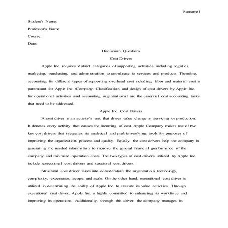 Apple case study presentation dinesh