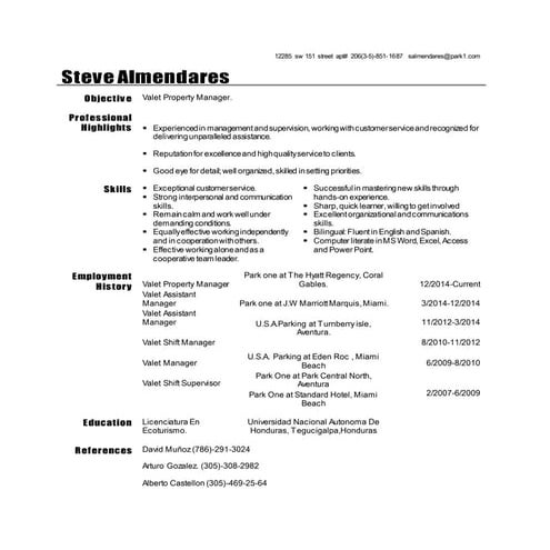 steve cv (1) | DOCX | Retail Property | Real Estate