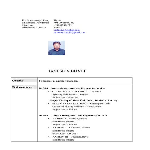 Jayesh Resumee | DOC