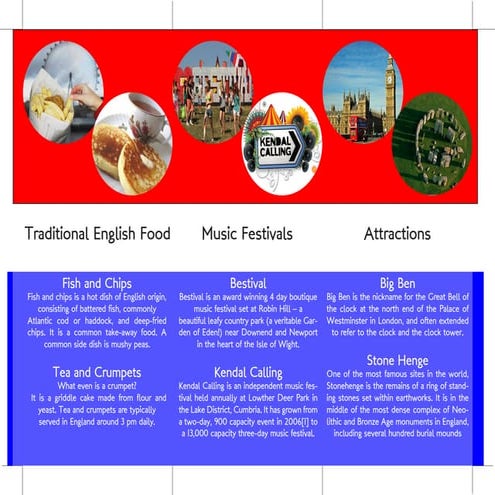 England Brochure | PDF