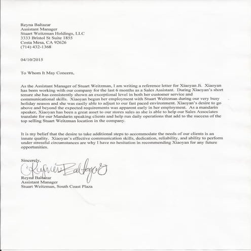 professional preference - Reyna | PDF