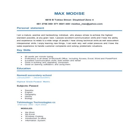 max CV) | PDF