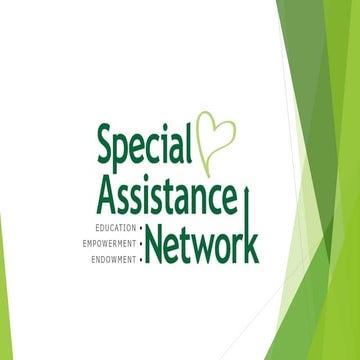 Special Assistance Network v4 | PPTX