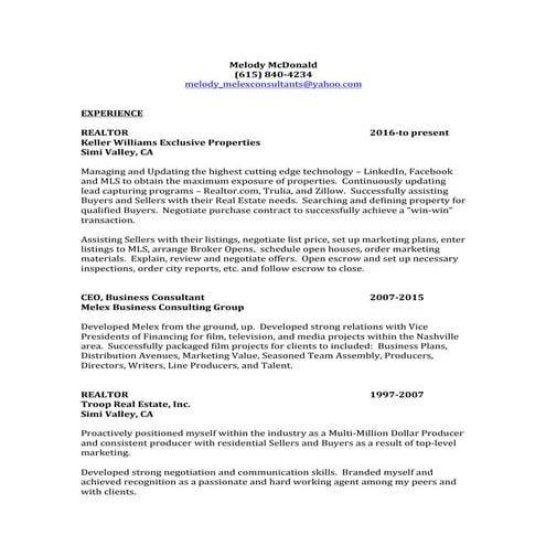 Shane Todd Resume | DOC