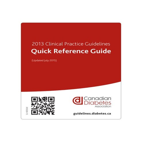 C1 cda cpg quick reference guide update 2015 | PDF